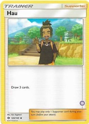 Hau (19) (Alolan Sandslash Half-Deck) 120 - SM Trainer Kit Alolan Sand ...